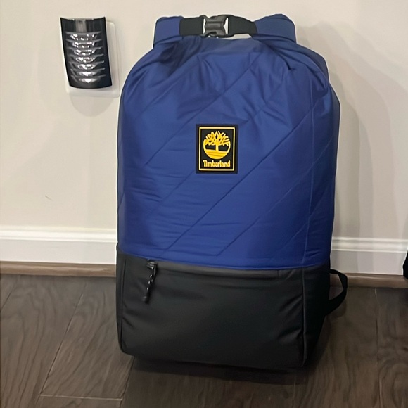 Timberland | Bags | Timberland Roll Top Backpack School Book Bag New ...